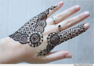 Alluring Round Mehndi Designs